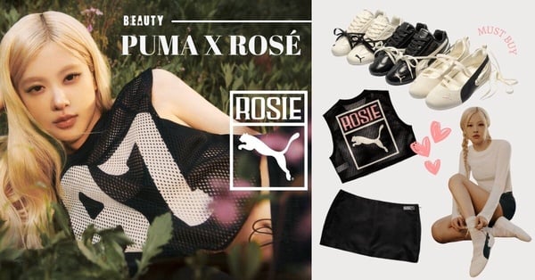 「PUMA x ROSÉ 聯名系列 」8 月 28 日開賣！哪裡買？全系列商品&價格公開