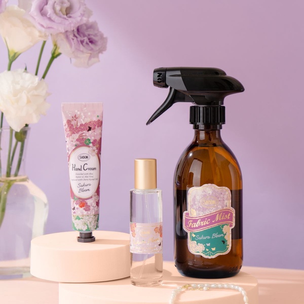 SABON「花霞之境」粉紅櫻花雨夢幻來襲！限量系列款款必收，母親節優惠一起快筆記！