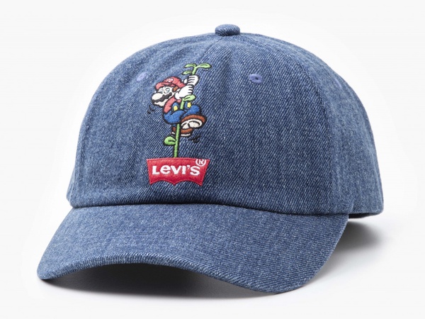 LEVI’S X Super Mario推出聯名系列服飾，簡約丹寧搭配瑪利歐造型，經典又可愛！