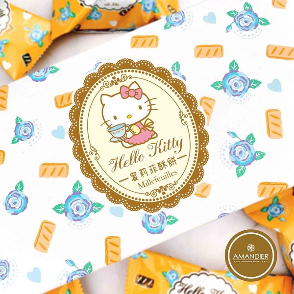 Kitty控別錯過！雅蒙蒂 XHello Kitty甜點快閃店登場，Hello Kitty人形燒升級版必吃！