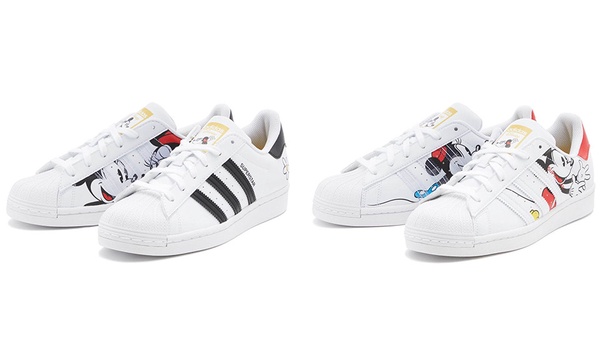 adidas Originals推出「米奇&米妮」聯名系列，超萌米奇米妮小白鞋陪你迎接2021！