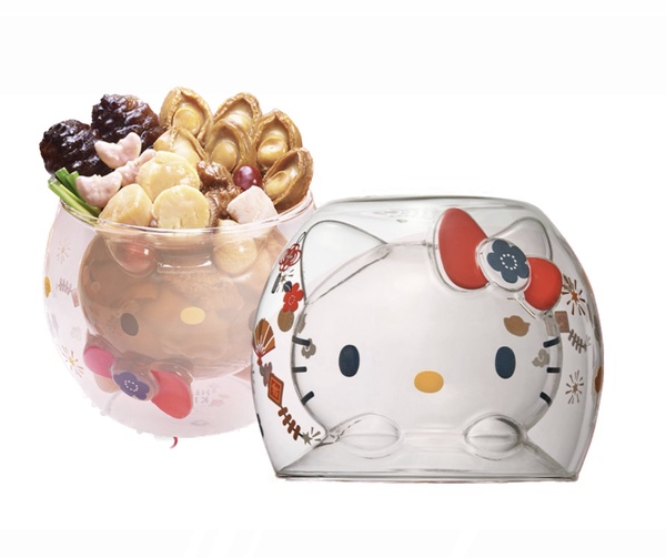 Kitty迷必收！老協珍xHello Kitty兔年佛跳牆登場，加碼可口可樂造型甕，「這天」開賣