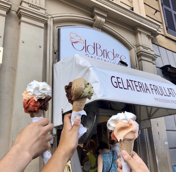 義大利人氣老橋冰淇淋 「Old Bridge」登台！巧克力、水果多達30種口味任選，首店在這