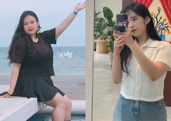 狂瘦43公斤！韓妞公開減肥瘦身重點，飲食+運動法是關鍵，身形變纖細、健康瘦下不復胖