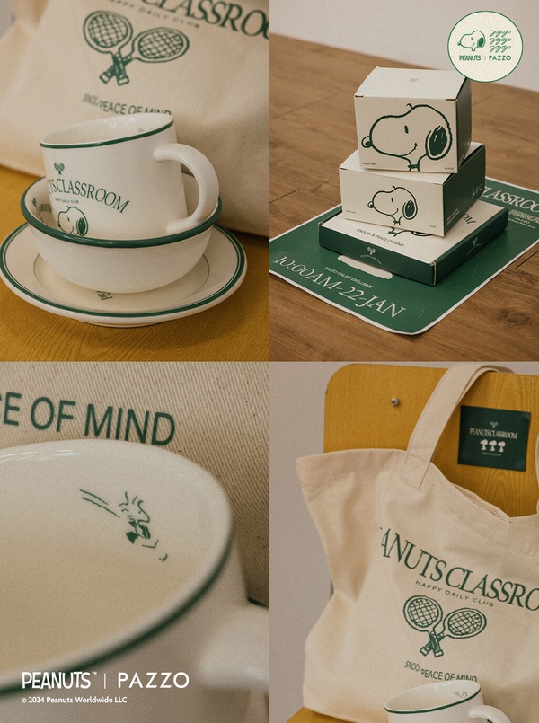 2024話題「卡通聯名服飾／周邊配件」整理：PAZZOxSNOOPY、CACOx大耳狗好想擁有！