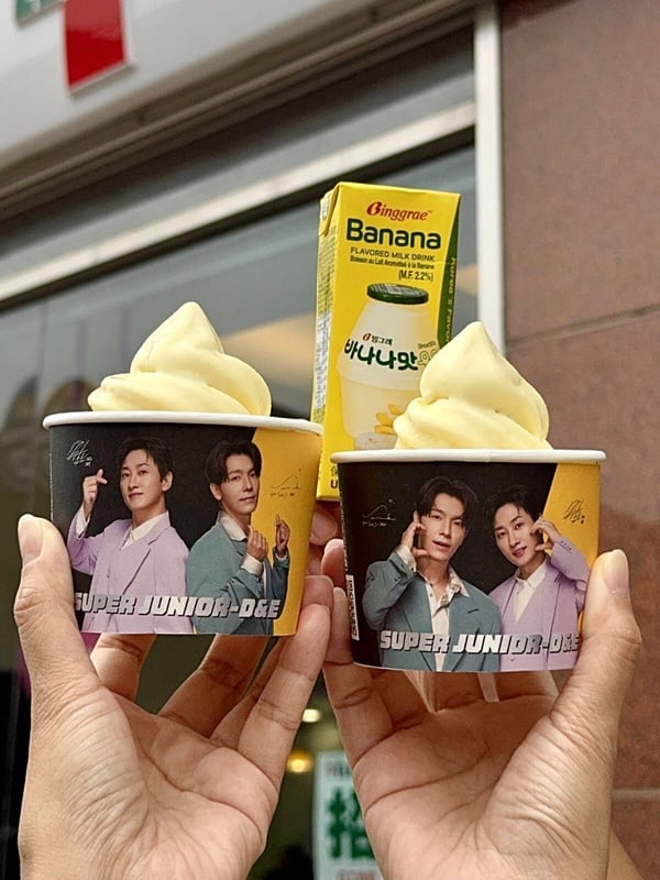 小卡免費送！7-11xSUPER JUNIOR-D＆E 聯名美食，香蕉牛奶霜淇淋、泡菜豆腐鍋超欠吃