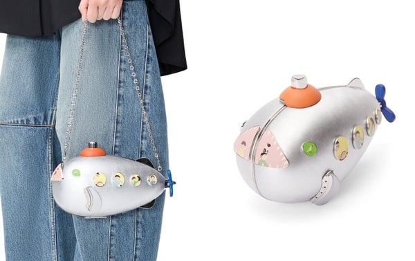 盤點十款設計師腦洞大開的精品包：LOEWE鯨魚包、Moschino西洋芹包造型怪又可愛！