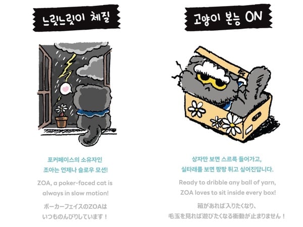 GD愛貓Zoa化身超萌玩偶！「ZO&FRIENDS」家族角色介紹，台灣快閃店、周邊資訊一次看