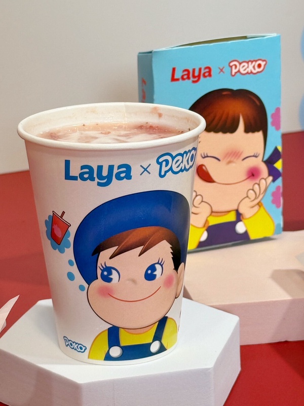 拉亞漢堡聯名日本不二家PEKO「草莓煉乳早餐」9/2開賣，先搶草莓爆餡貝果！