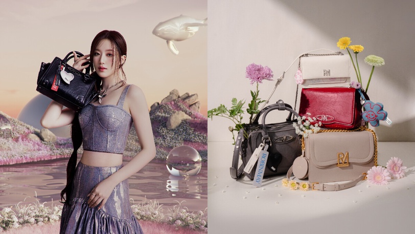 舒華化身春日女神下凡～連假走春漫步花海拍美照先入手仙氣美包，推薦ROBINMAY it bag