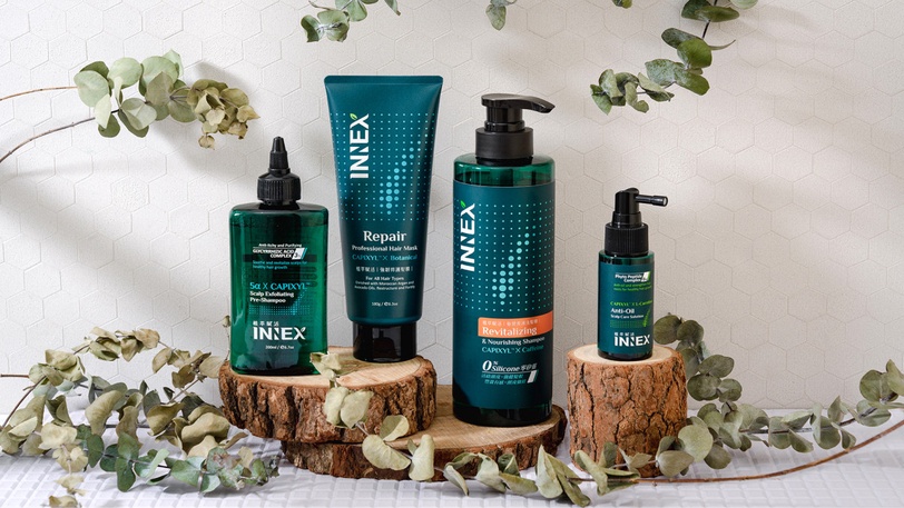 顏值防塌靠養髮！【INNEX植萃賦活】絕地反擊頂上危機，迎接夏天「頭皮頭髮不分手