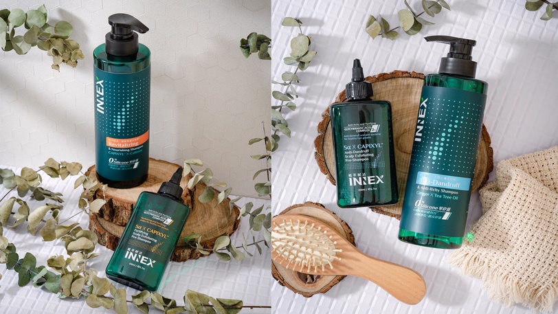 顏值防塌靠養髮！【INNEX植萃賦活】絕地反擊頂上危機，迎接夏天「頭皮頭髮不分手