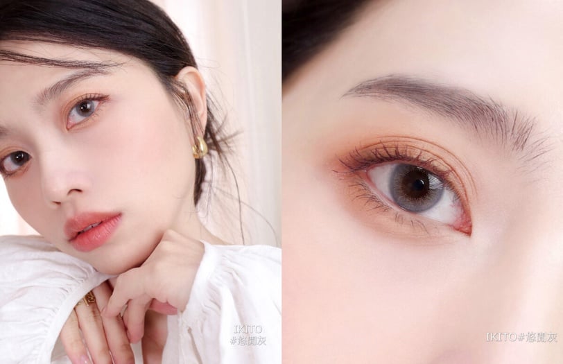 戴上就是日劇甜寵女主角！日系IKITO隱眼自然清透好溫柔，約會偷心、曖昧轉正必收