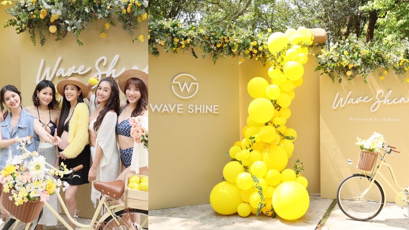 百位時尚網紅火辣登場「WAVE SHINE南法香檸花園派對」引領2024年比基尼新風潮！