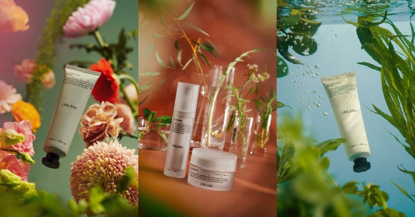 用完整張臉在發光！開箱全新生活美學品牌LINLANG，植萃高效修護、舒服保養就有燈泡肌