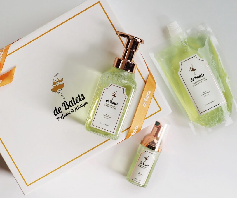 手洗界新寵兒！de Balets小巴黎衣物卸妝慕斯震撼登場，100%純薰衣草精油溫和潔淨有感