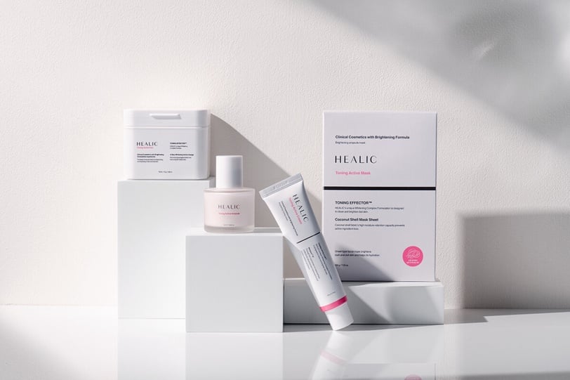 韓系質感亮白超新星！皙麗可HEALIC一擦即亮爽膚棉，角質＆斑點一抹煥發神透亮！