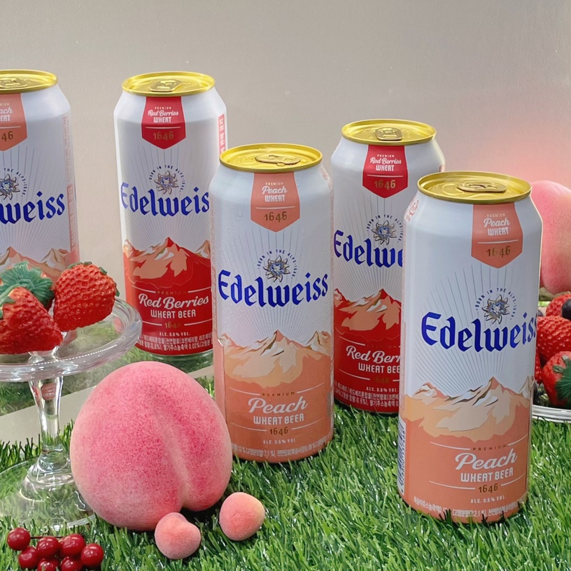 啤酒界香檳！艾德懷斯新品「輕奢蜜桃、繽紛莓果」夢幻登場，快閃店限定炎亞綸組合必搶 - BEAUTY美人圈